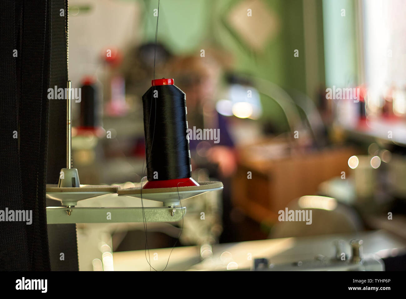 Black threads hi-res stock photography and images - Alamy