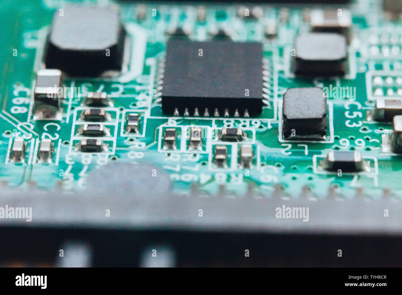 Circuit board repair. Electronic hardware modern technology ...