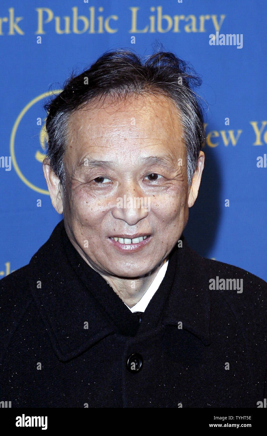 Mr. Gao Xingjian arrives for the Library Lions Gala at the New York ...