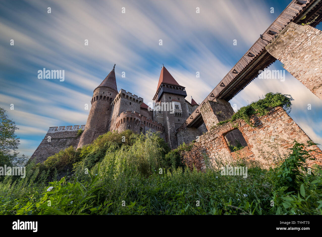 A fortress. An impressive castle. A historical and cultural monument of ...