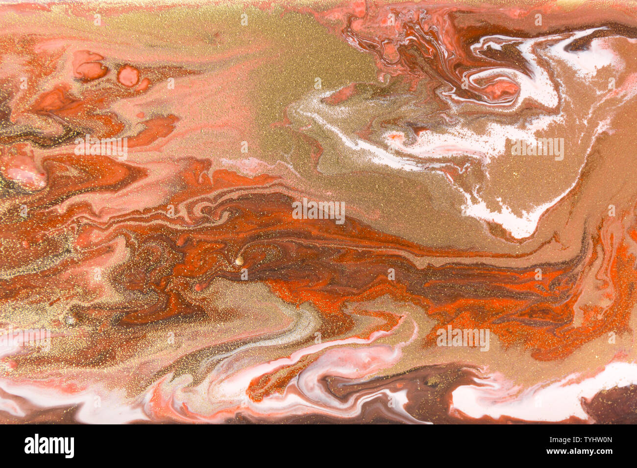Pink and gold marbling pattern. Golden marble liquid texture Stock ...