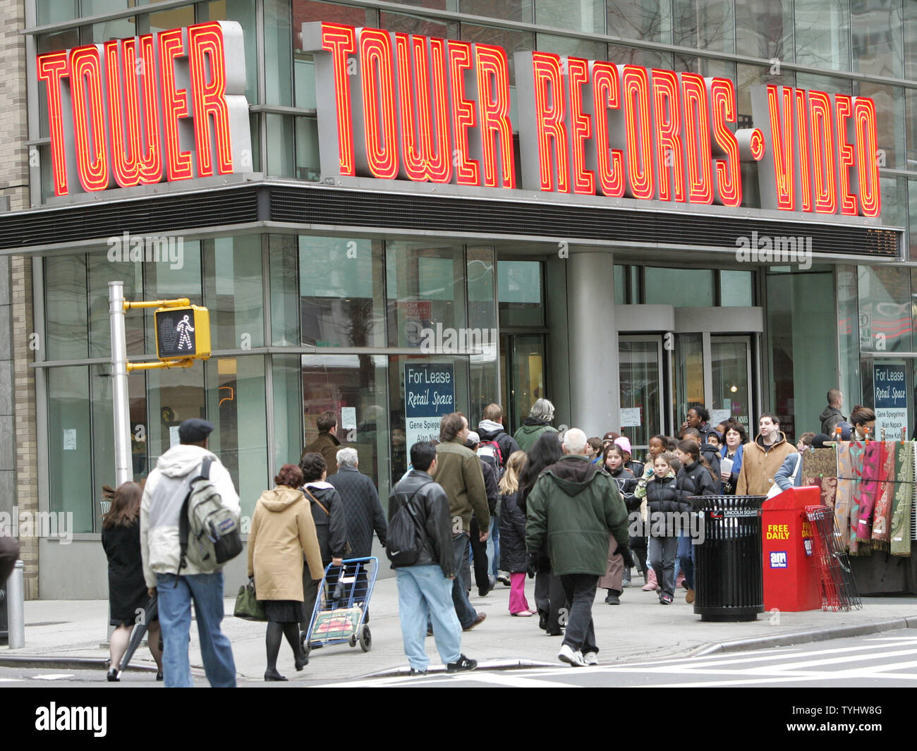 Tower records new york city hi-res stock photography and images - Alamy