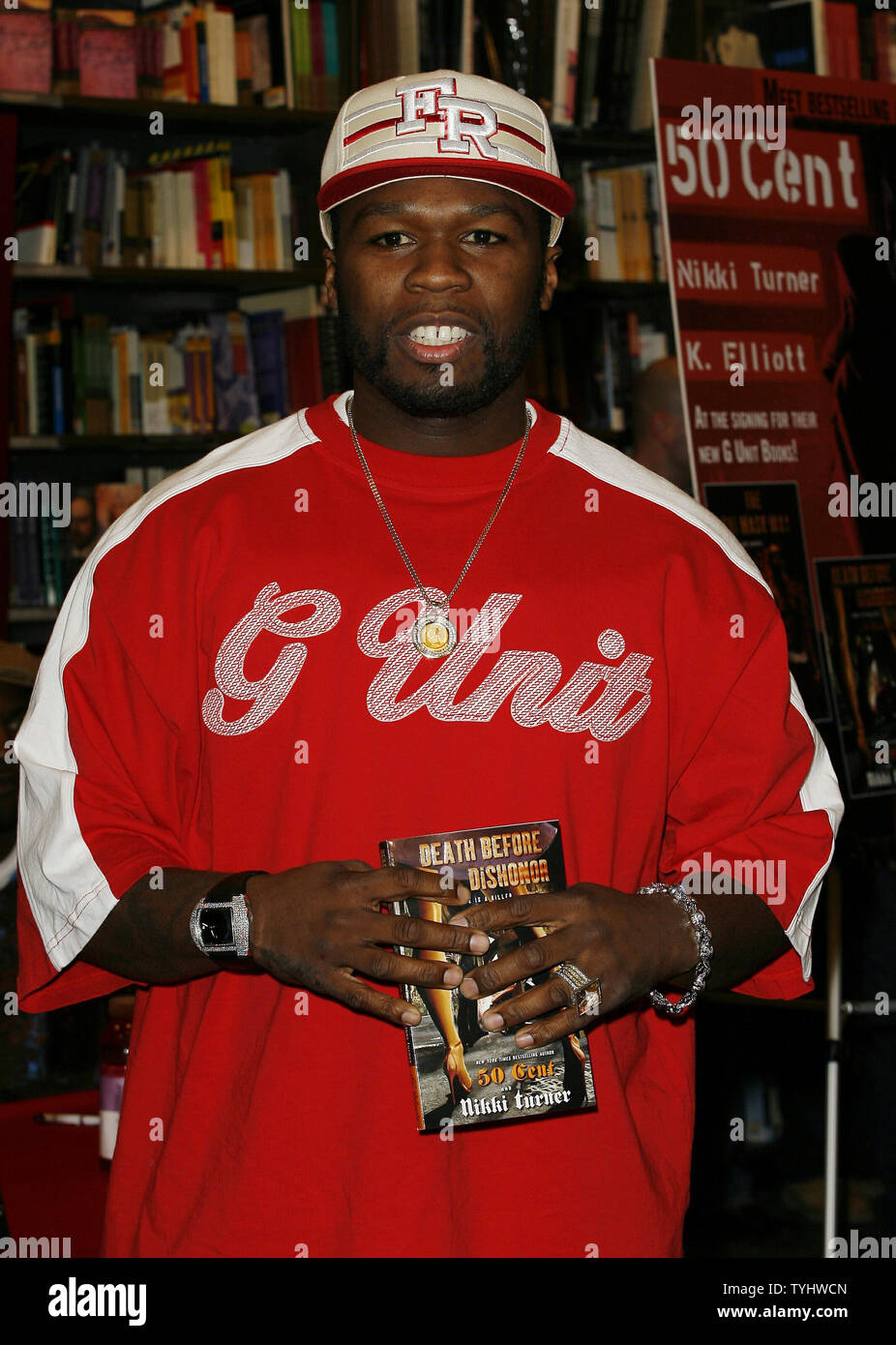 50 Cent speaks before signing copies of "Death Before Dishonor", "Baby ...