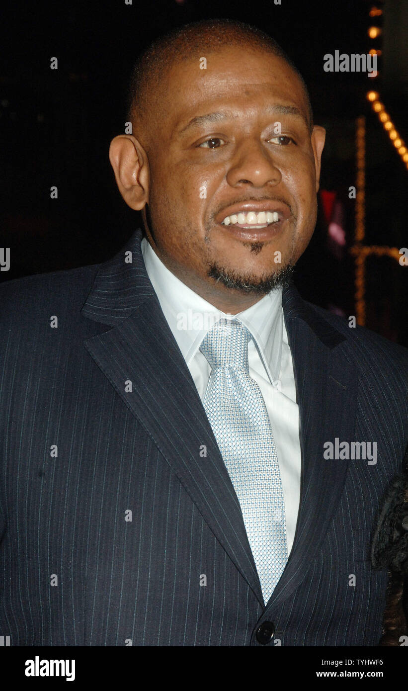 Actor Forest Whitaker arrives for the 2006 New York Film Critics award ...