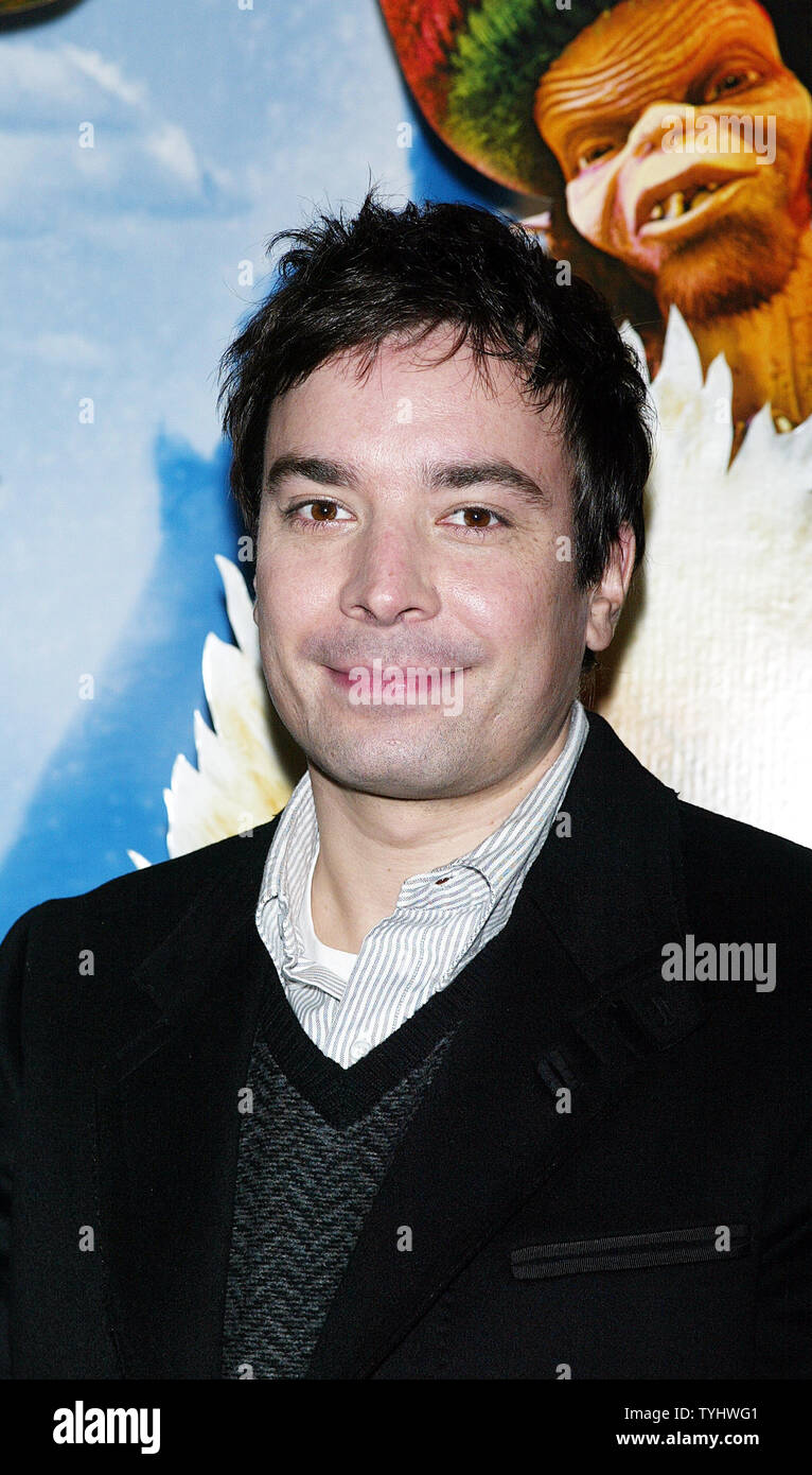 Jimmy Fallon arrives for the premiere of his new movie "Arthur and the ...