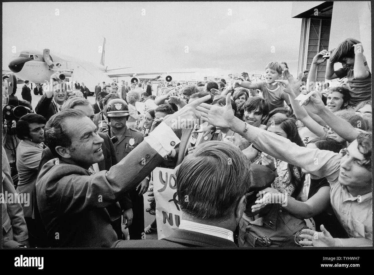 Richard M. Nixon departing for the Republican National Convention ...