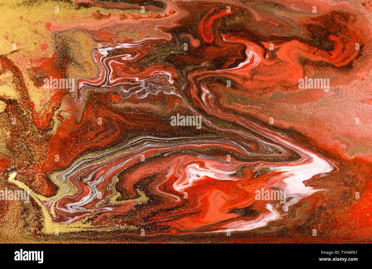 Pink and gold marbling pattern. Golden marble liquid texture Stock ...