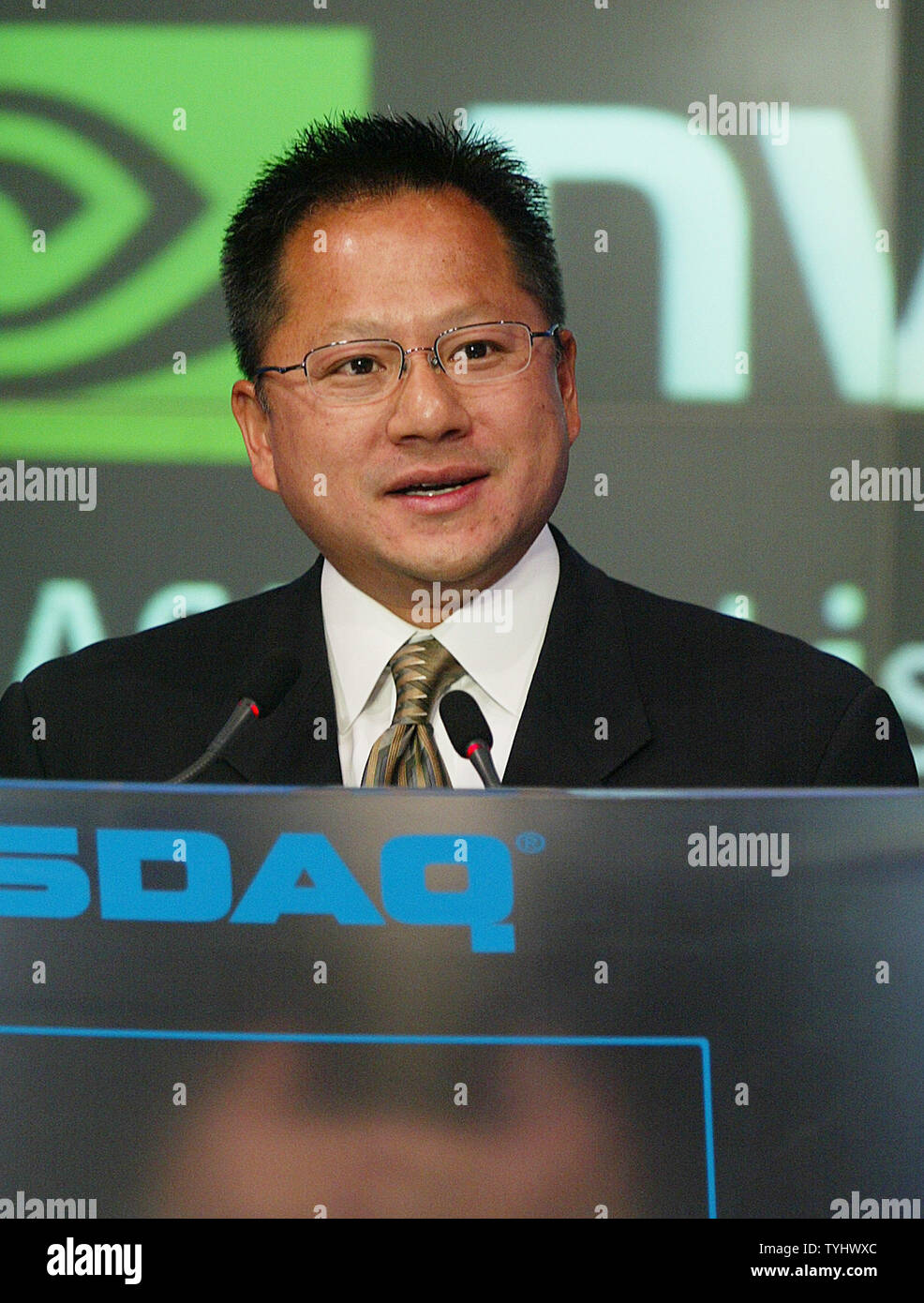 Jen hsun huang hi-res stock photography and images - Alamy