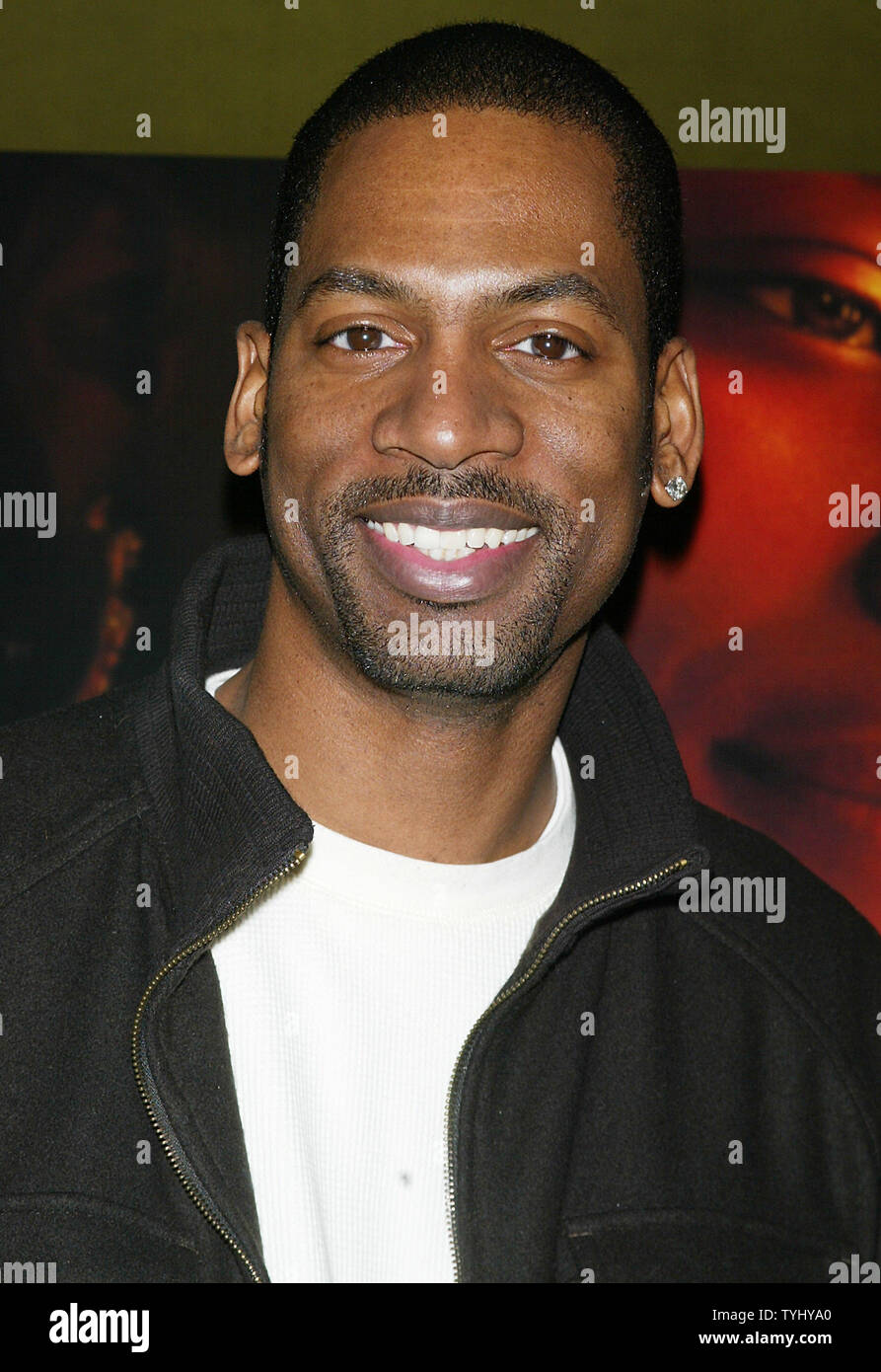 Tony Rock arrives for the premiere of his new movie "Life Support" at ...