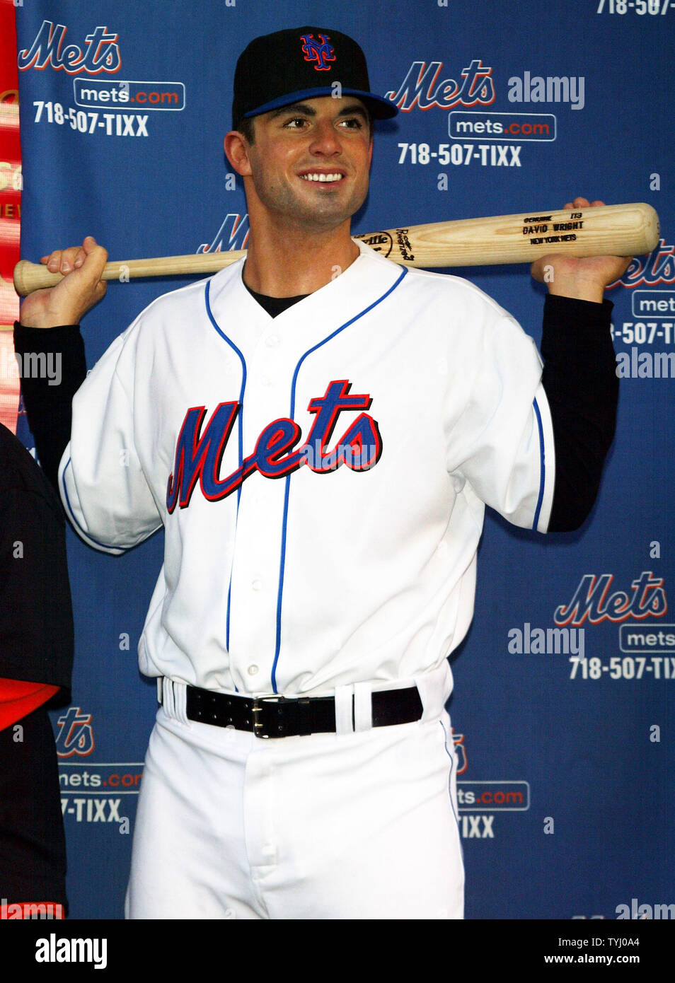 New York Mets' David Wright's wax figure is on display at Madame ...