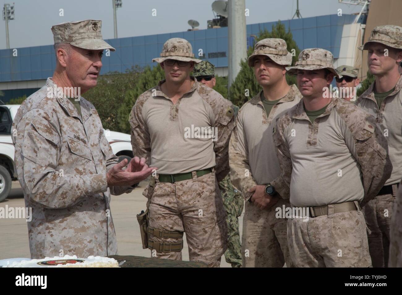 U.S. Marine Corps Gen. Joseph Dunford, Chairman of the Joint Chiefs of ...