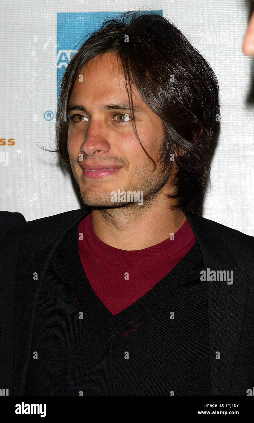 Gael Garcia Bernal arrives for the Tribeca Film Festival premiere of ...