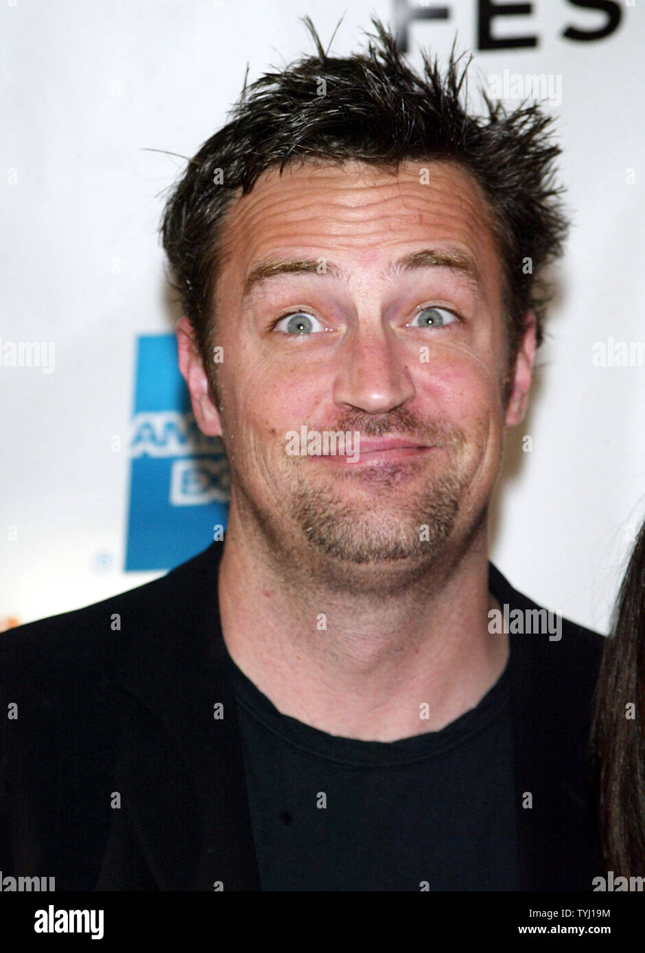 Matthew Perry arrives for the Tribeca Film Festival premiere of "The ...
