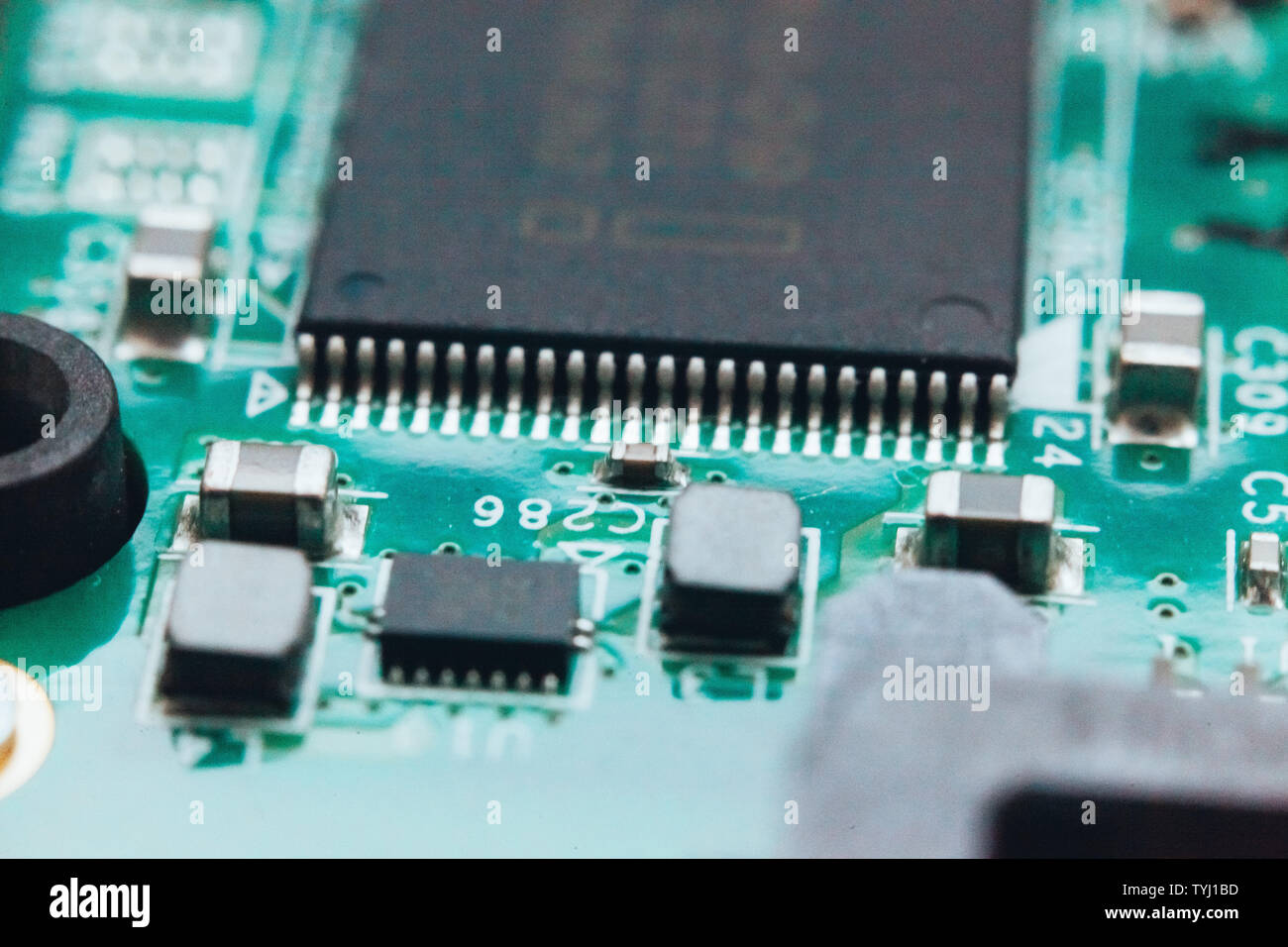 Circuit board repair. Electronic hardware modern technology ...