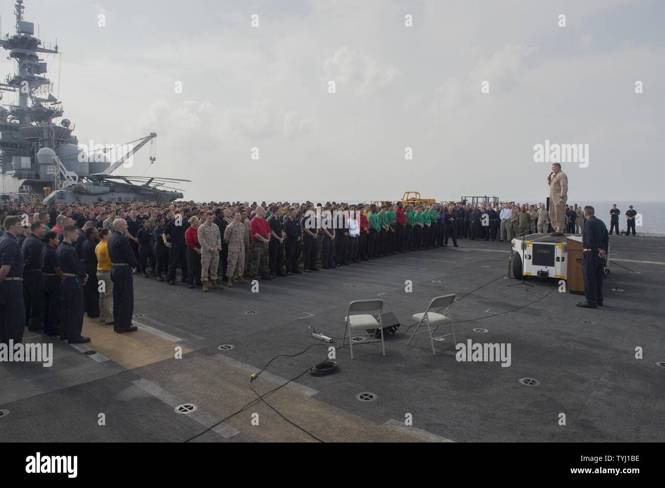 U.S. 5TH FLEET AREA OF OPERATIONS (Nov. 10, 2016) Capt. Andy Smith ...