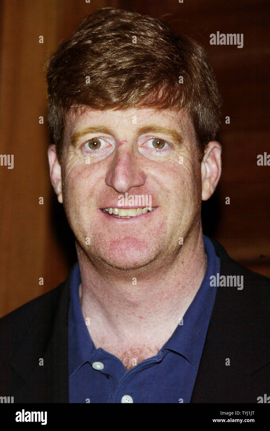Congressman Patrick Kennedy (D-R.I.) poses on stage after attending the ...