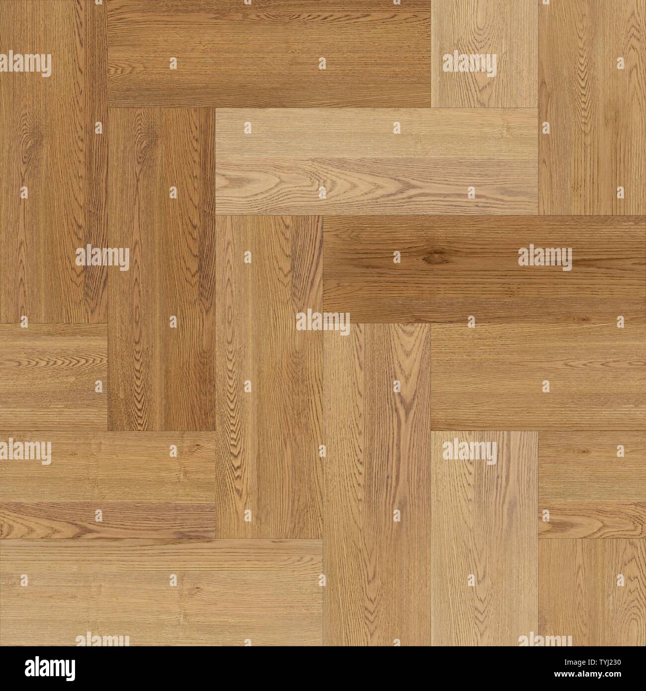 Wide seamless wood parquet texture herringbone light brown Stock Photo ...