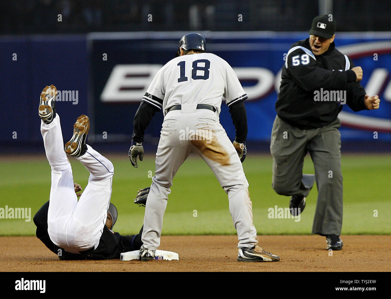 Johnny damon mets hi-res stock photography and images - Alamy