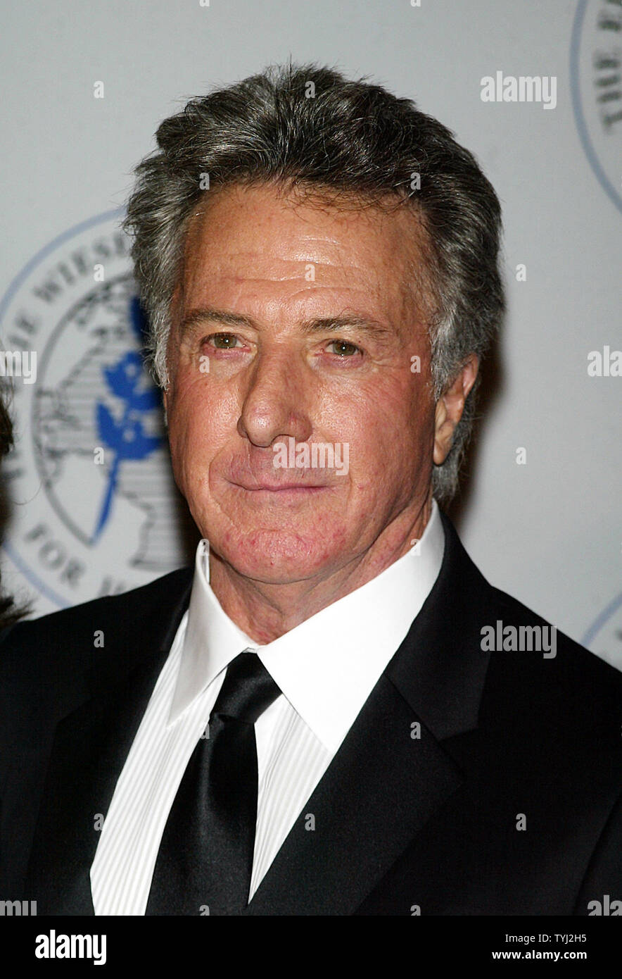 Dustin Hoffman arrives for the Elie Wiesel Foundation for Humanity Gala ...