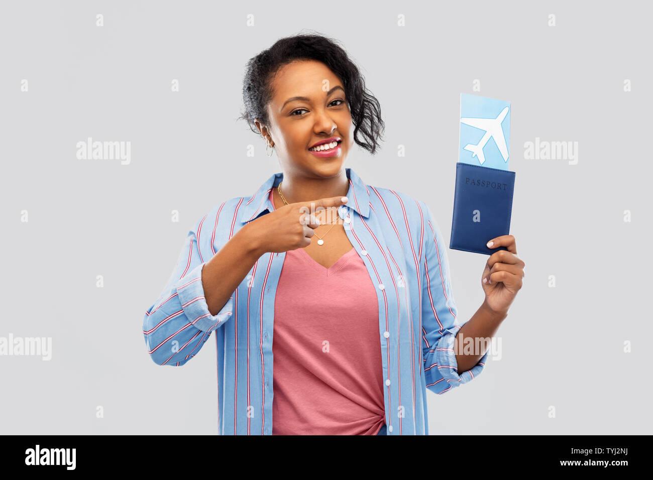 Air travelling concept passport hi-res stock photography and images - Alamy