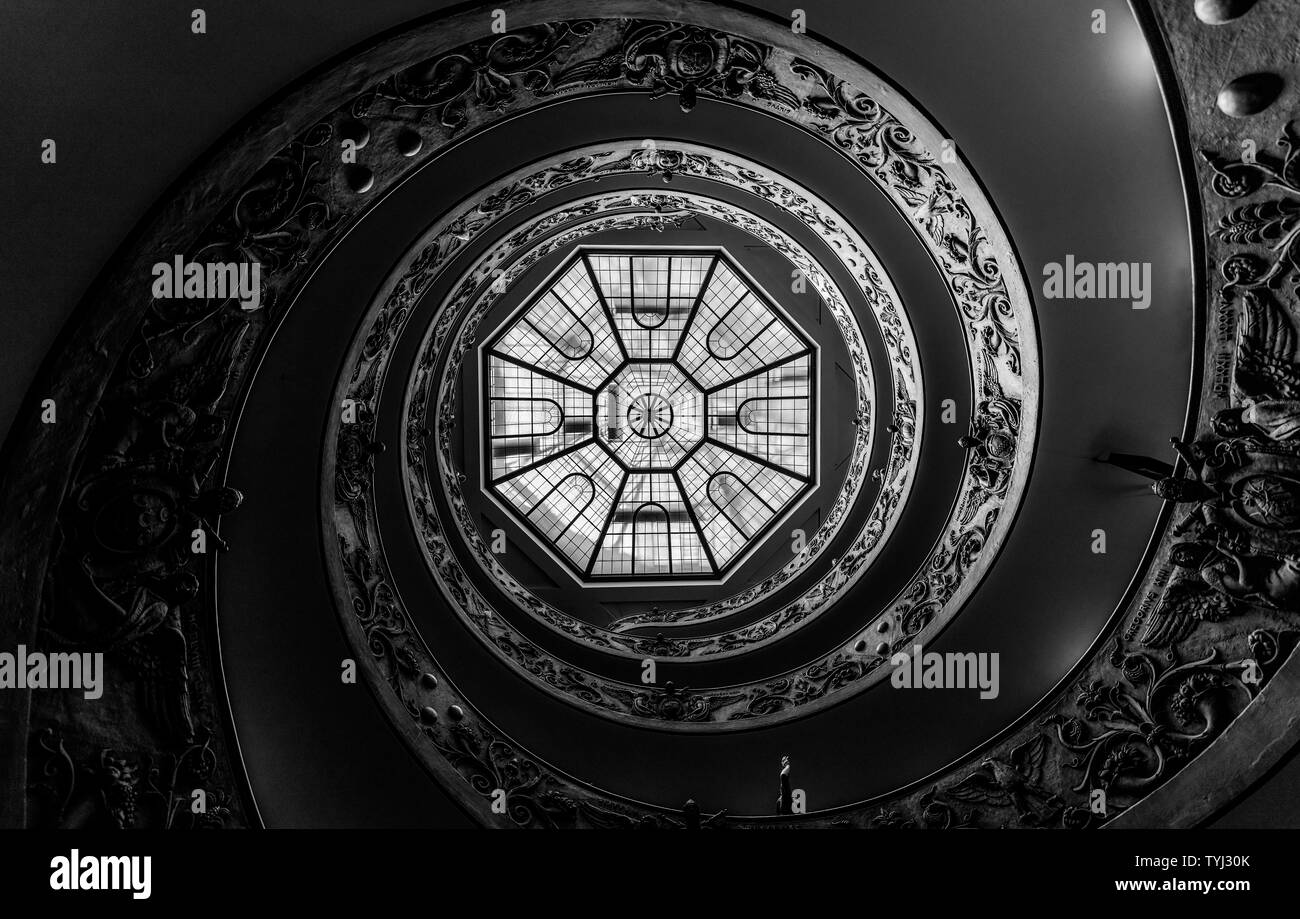 Pure geometry. Forms. Shadows. Colors. Lights. The art. Beauty. Spiral ...