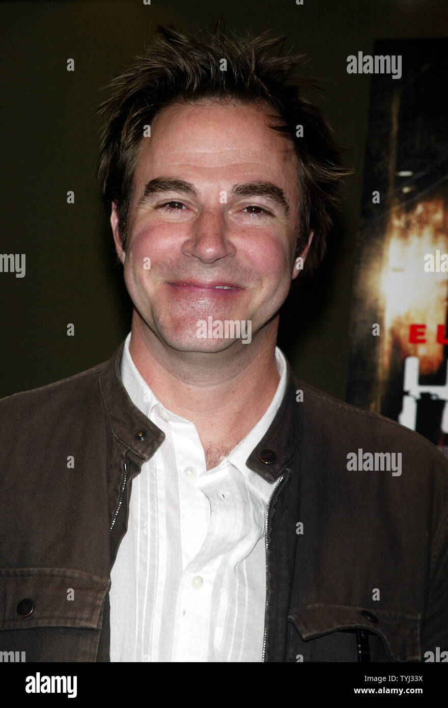 Roger Bart arrives at the premiere of his new movie "Hostel II" at the ...
