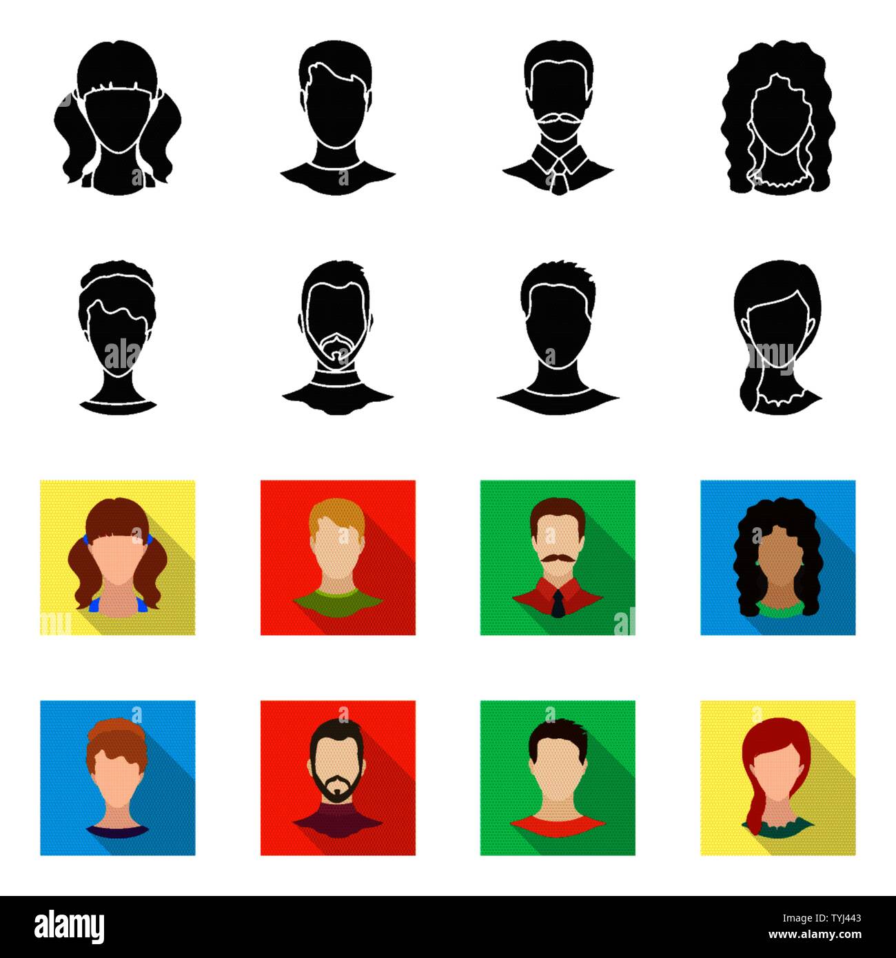 Vector design of professional and photo symbol. Set of professional and ...