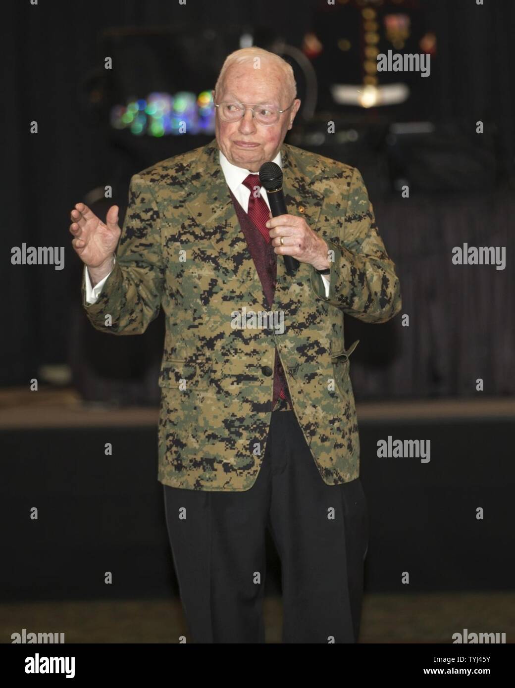 The 29th Commandant of the Marine Corps Gen. Alfred Gray (ret.), speaks ...