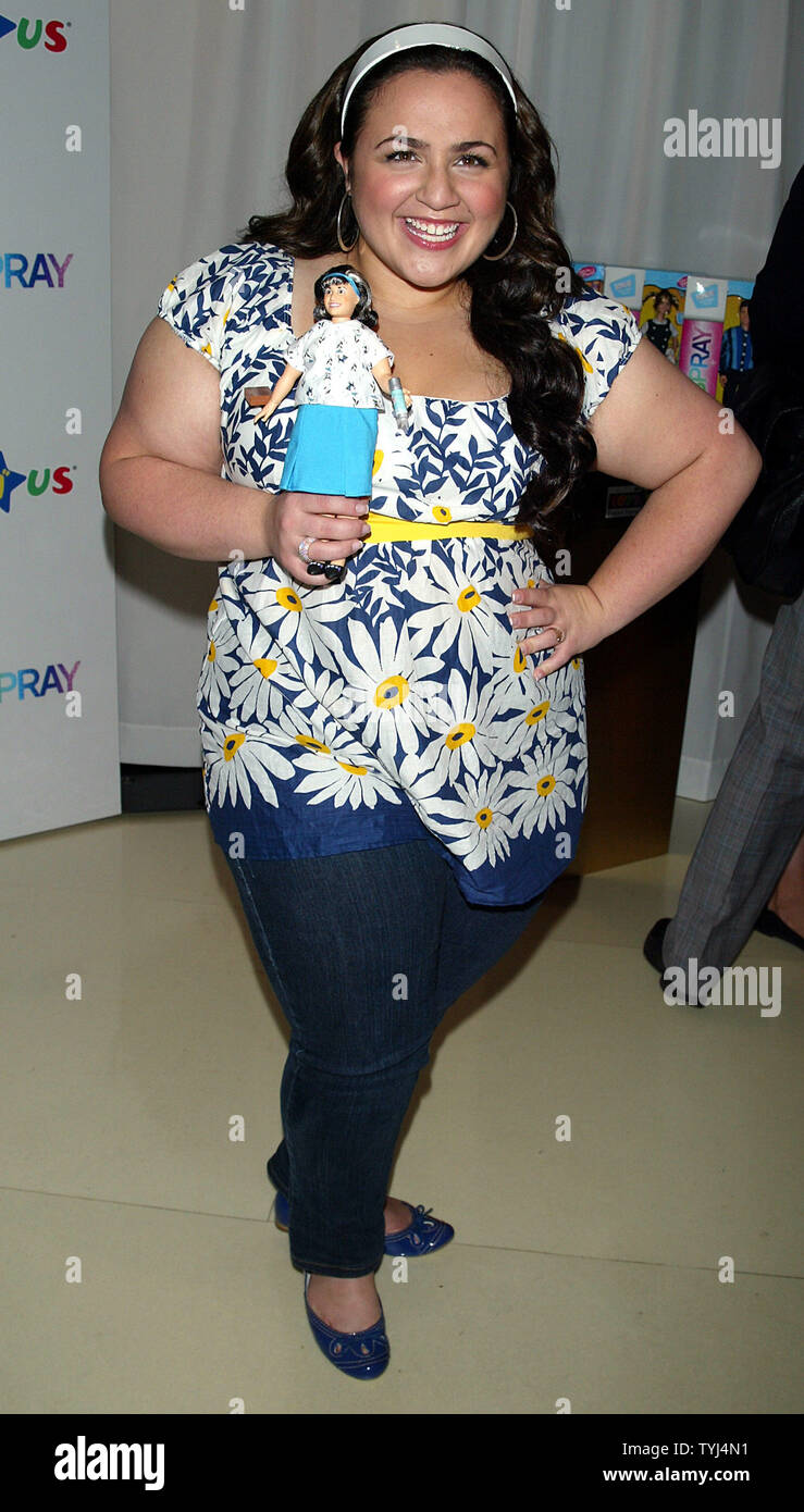 Nikki Blonsky attends the launch of the authentic "Hairspray" fashion ...