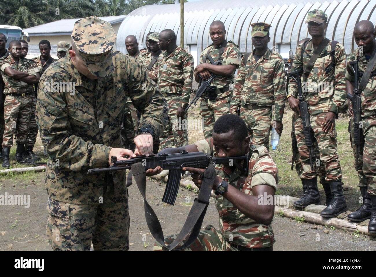 Staff Sgt. Benjamin Lacasse, a platoon sergeant with Special Purpose ...
