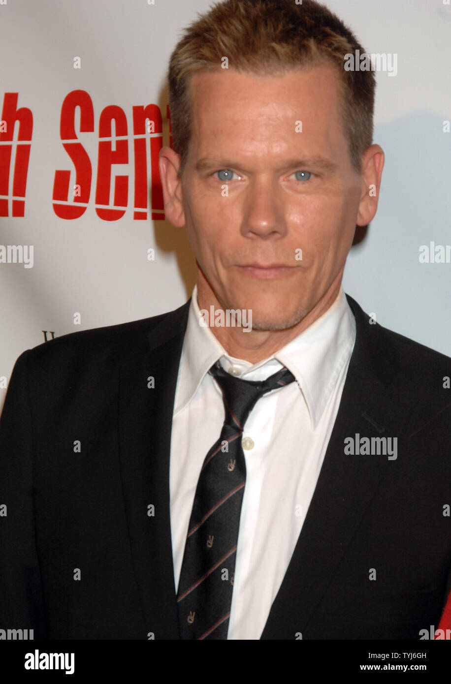 Actor Kevin Bacon attends the premiere of his new film "Death Sentence ...
