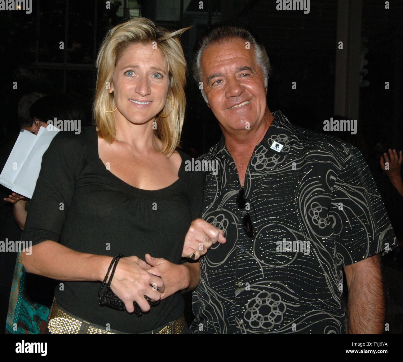 James gandolfini and edie falco hi-res stock photography and images - Alamy