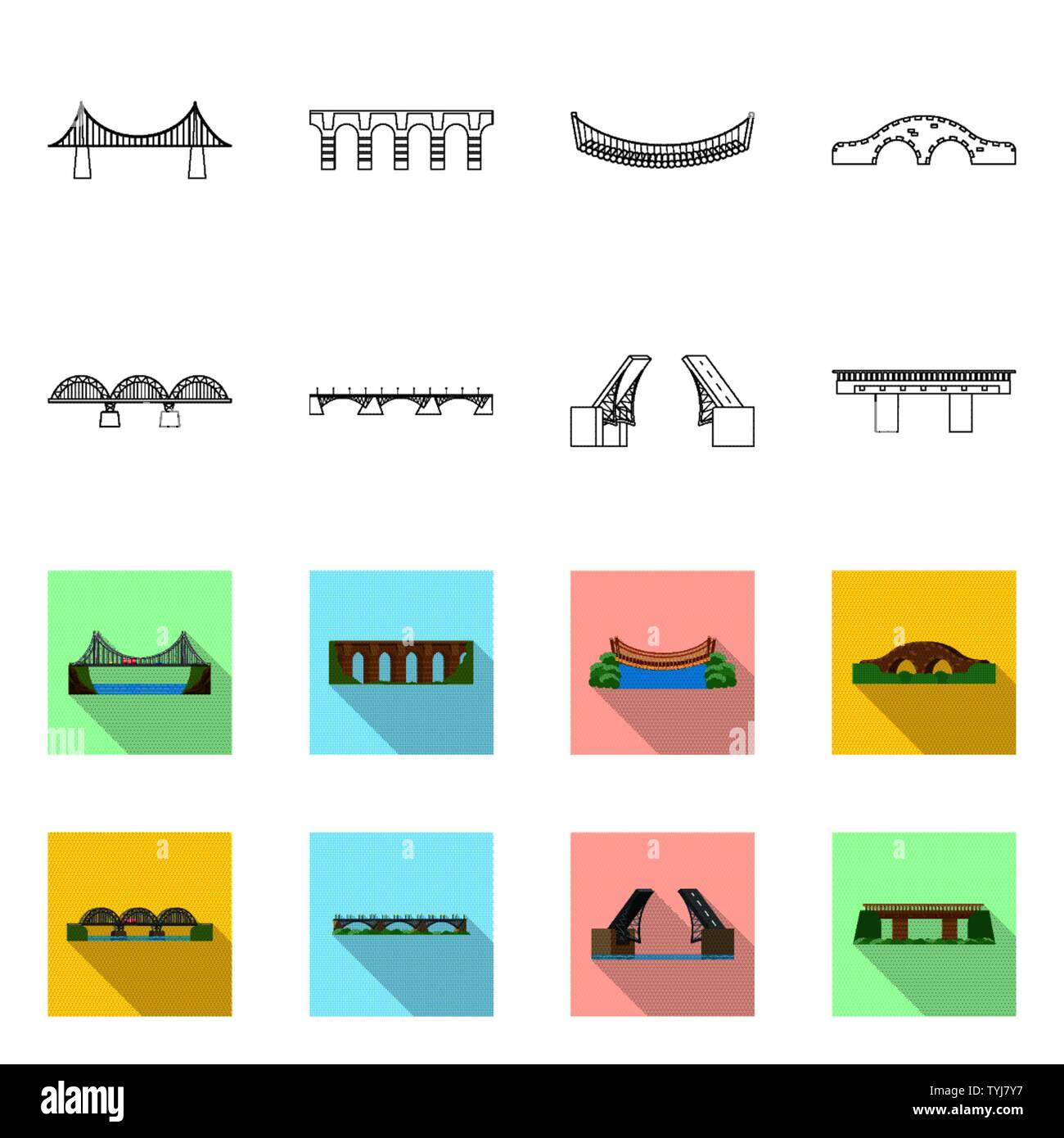 Isolated Object Of Connection And Design Logo Collection Of Connection And Side Vector Icon For