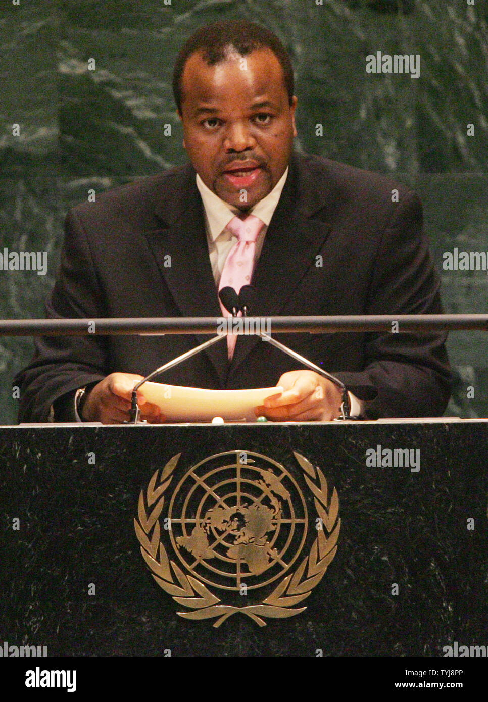 King mswati iii hi-res stock photography and images - Alamy