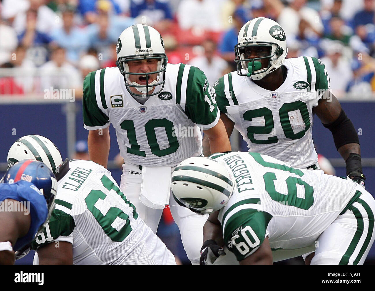 New york jets chad pennington hi-res stock photography and images - Alamy