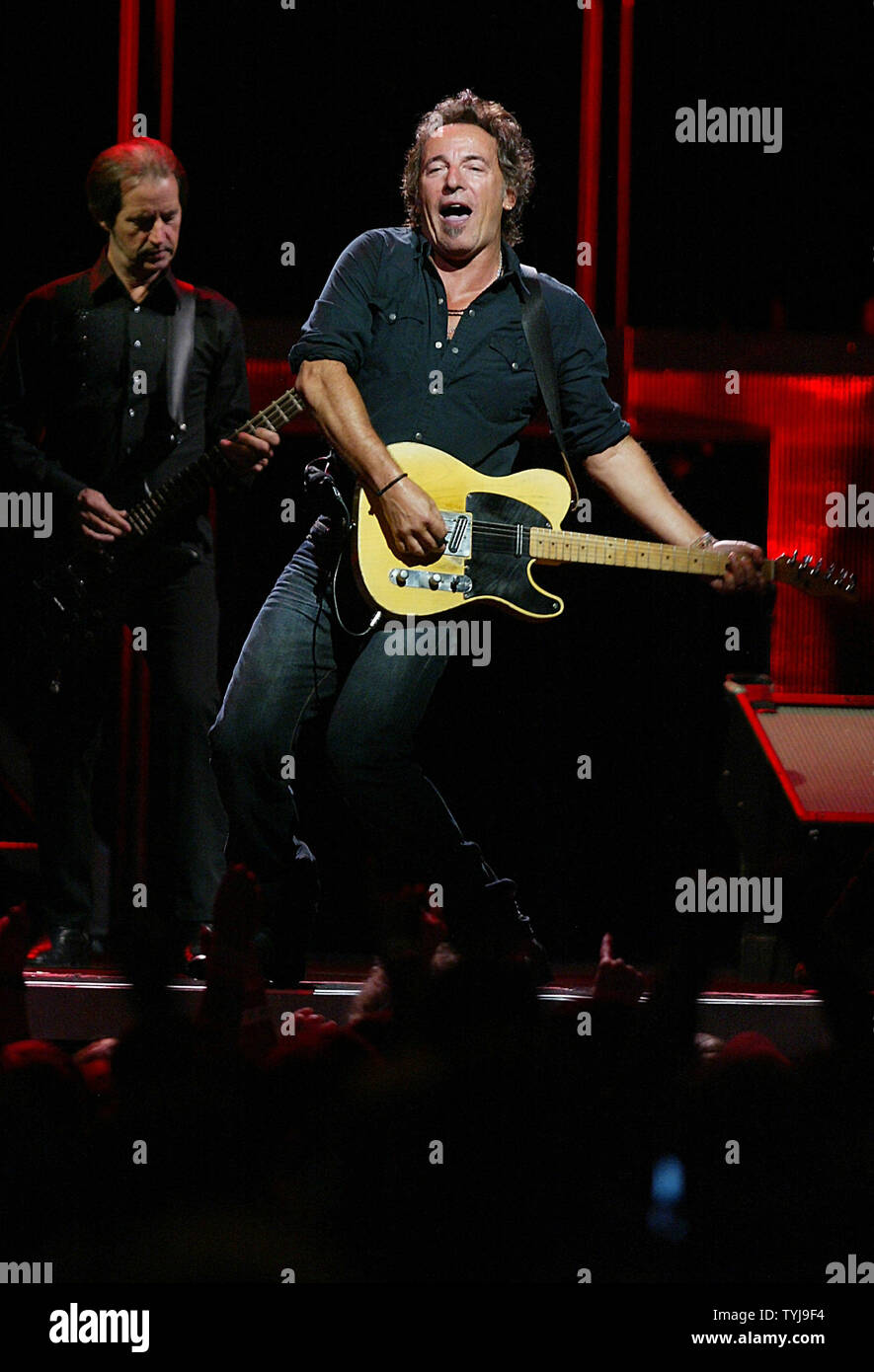 Bruce Springsteen performs in concert at Madison Square Garden in New ...