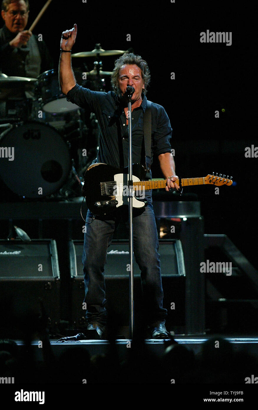Bruce Springsteen performs in concert at Madison Square Garden in New ...