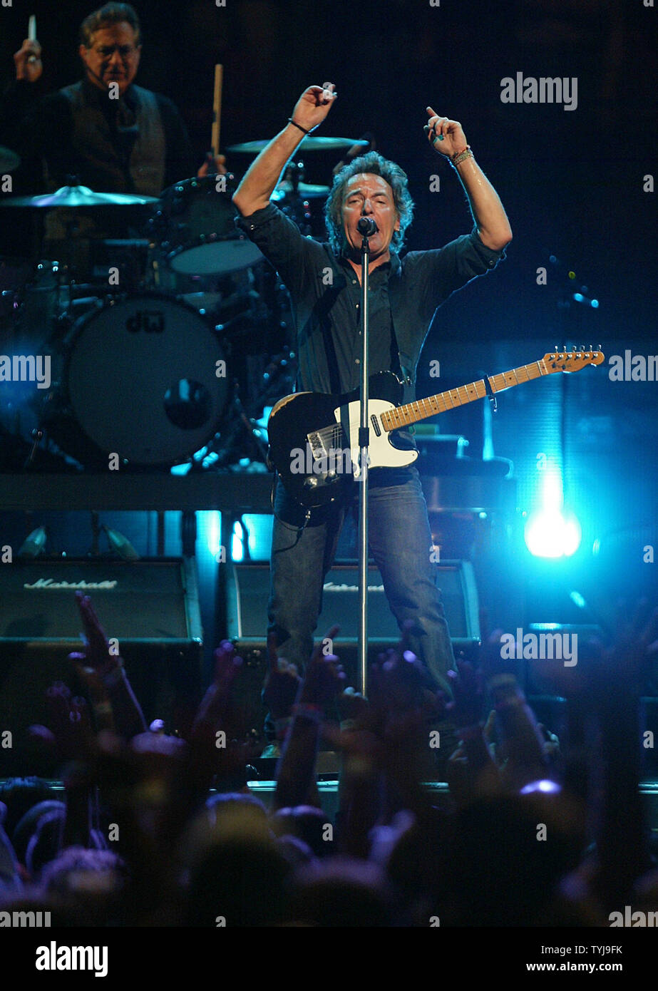Bruce Springsteen performs in concert at Madison Square Garden in New ...