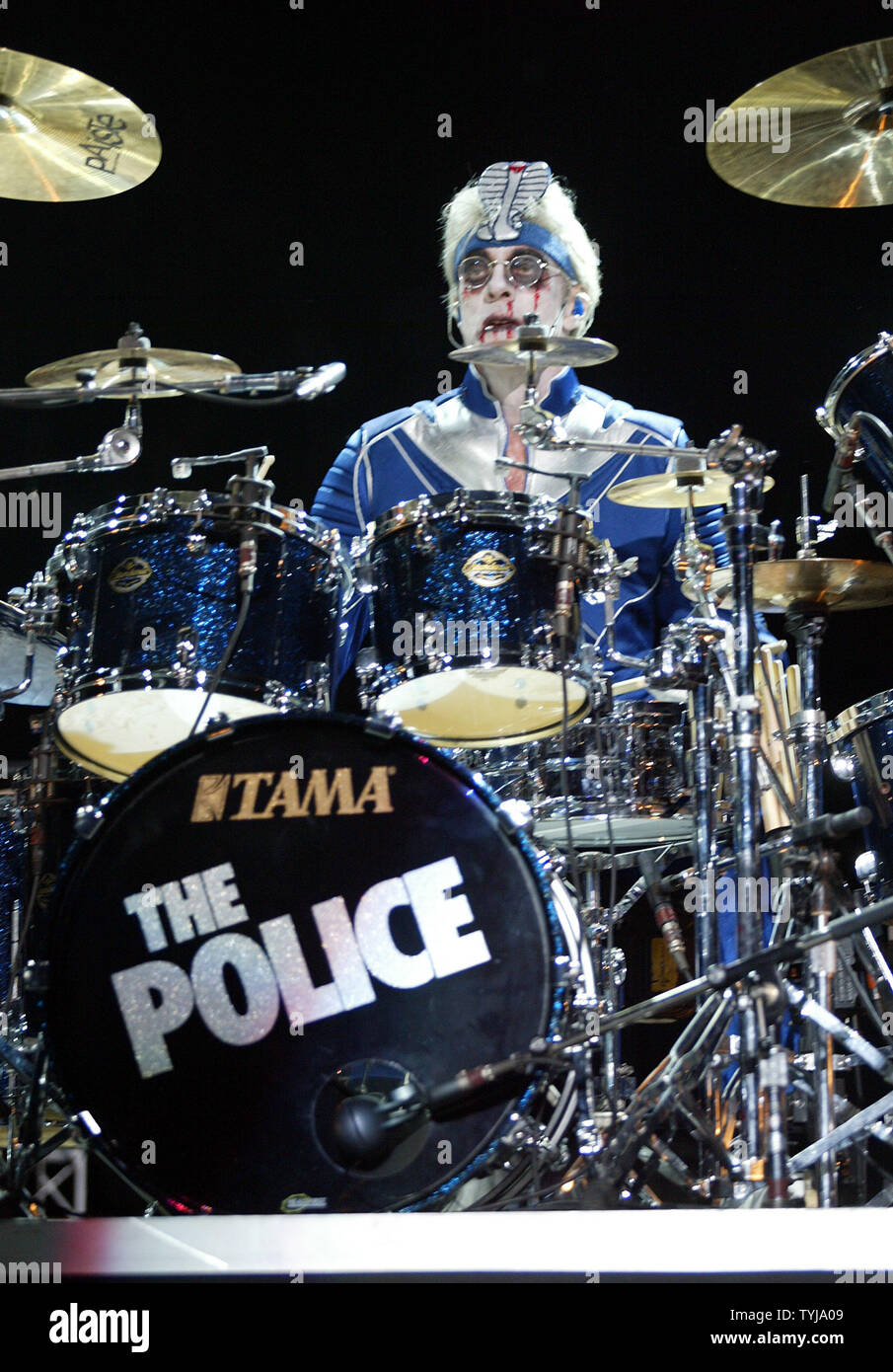 The Police perform in concert at Madison Square Garden in New York on ...