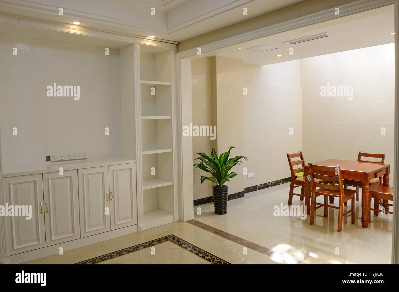 Interior design of living room Stock Photo - Alamy