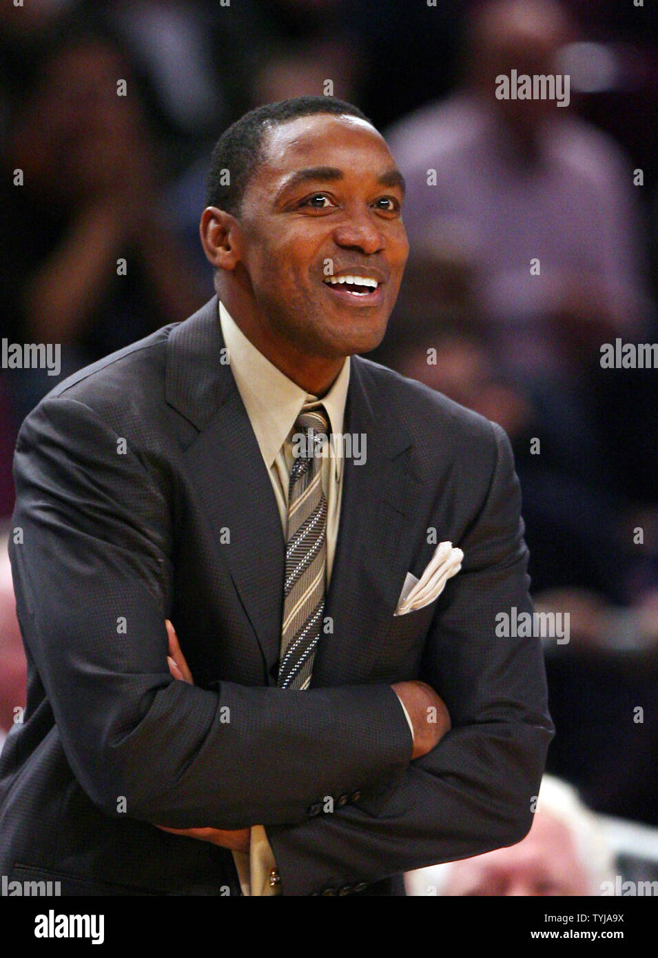 Coach isiah thomas hi-res stock photography and images - Alamy