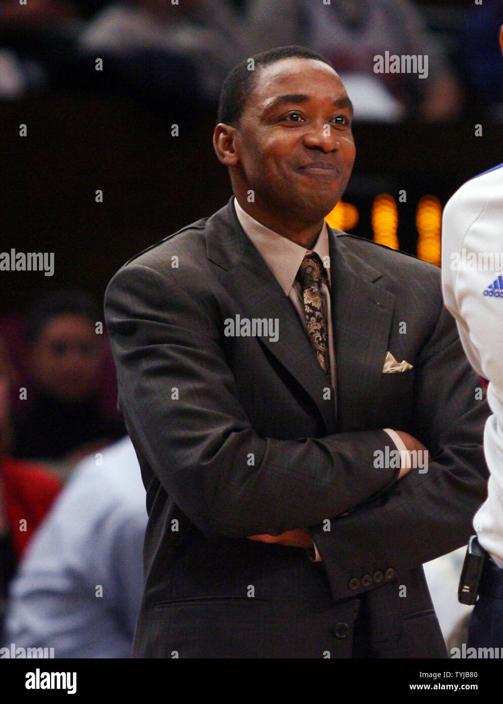 Coach isiah thomas hi-res stock photography and images - Alamy