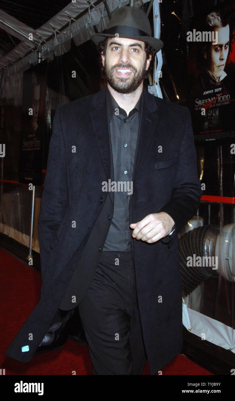 Actor Sacha Baron Cohen arrives for the world premiere of his film ...