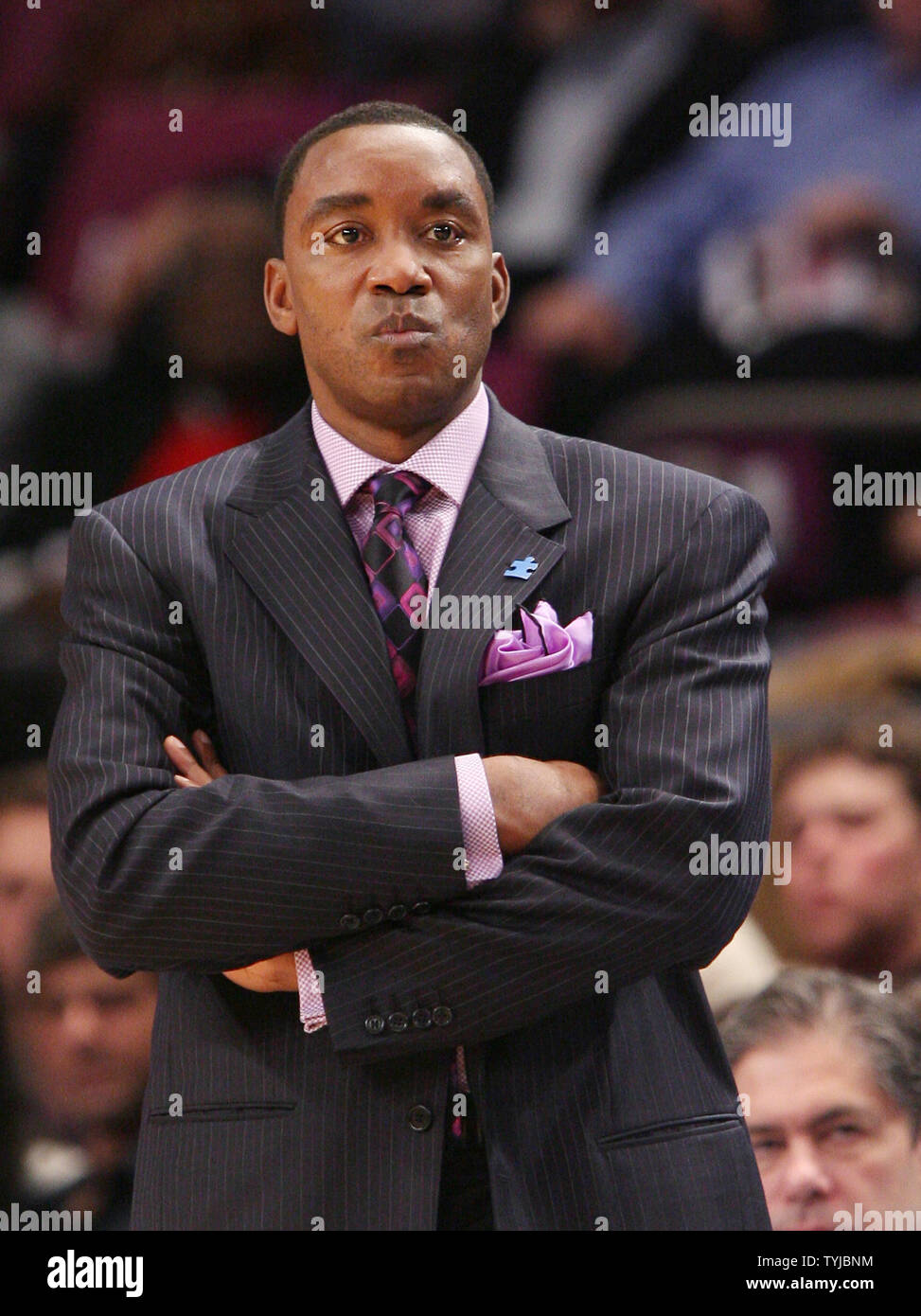 Coach isiah thomas hi-res stock photography and images - Alamy