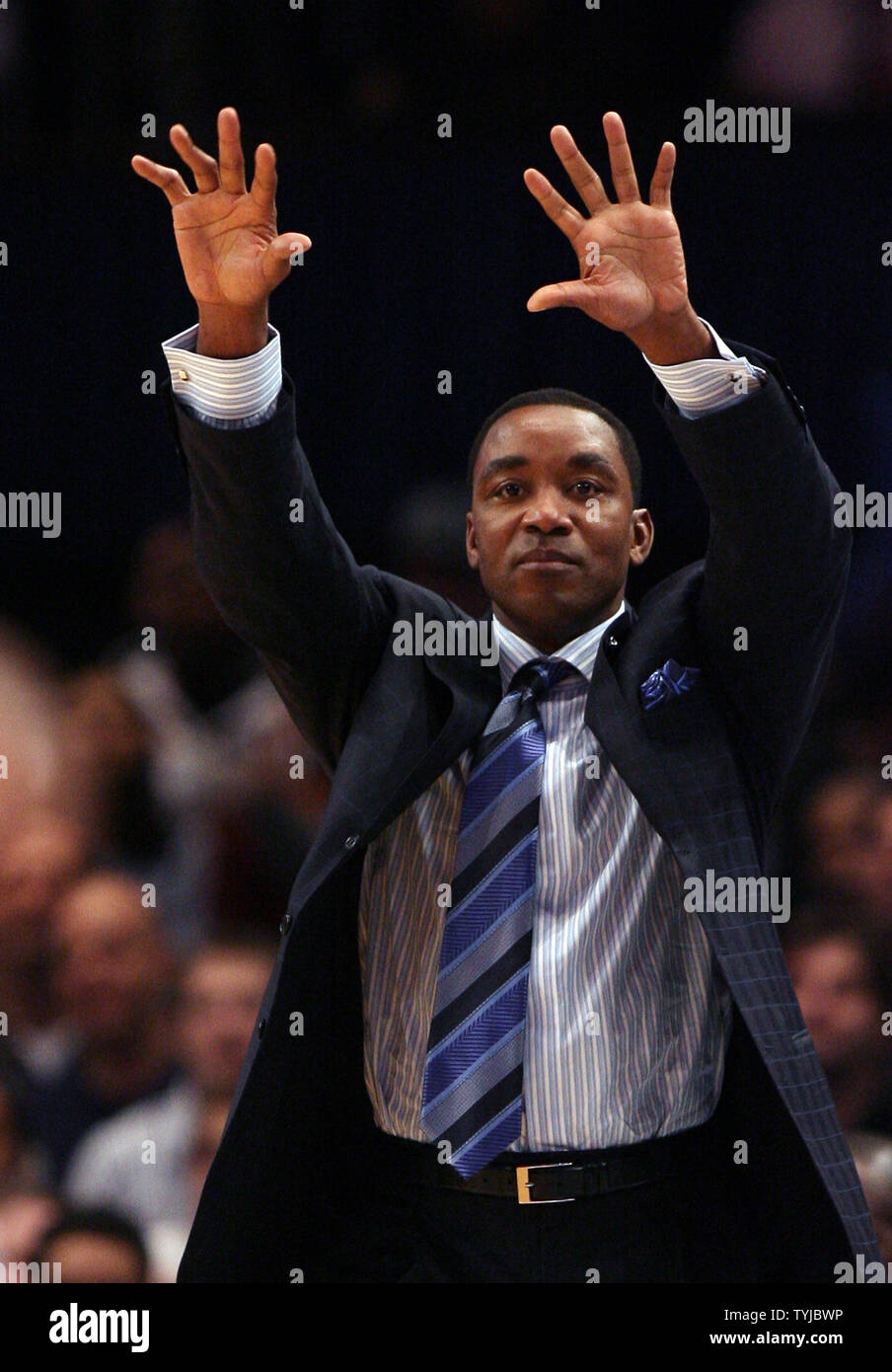 Coach isiah thomas hi-res stock photography and images - Alamy