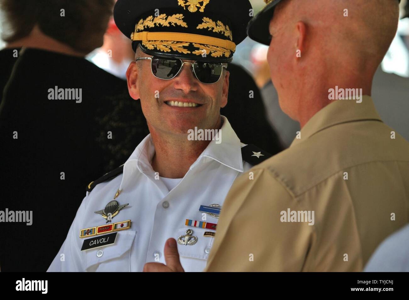 U.S. Army Maj. Gen. Christopher G. Cavoli, commanding general with 25th ...