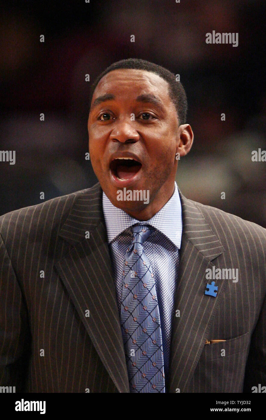 Coach isiah thomas hi-res stock photography and images - Alamy