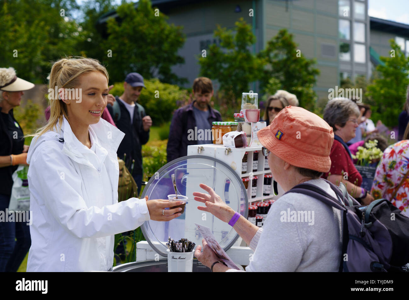 Handing Out Food High Resolution Stock Photography and Images - Alamy