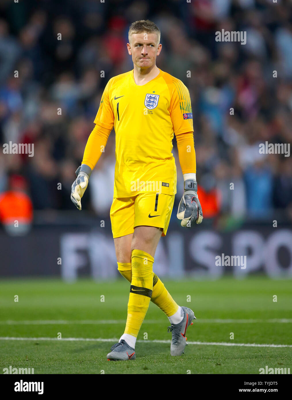 England goalkeeper Jordan Pickford Stock Photo - Alamy
