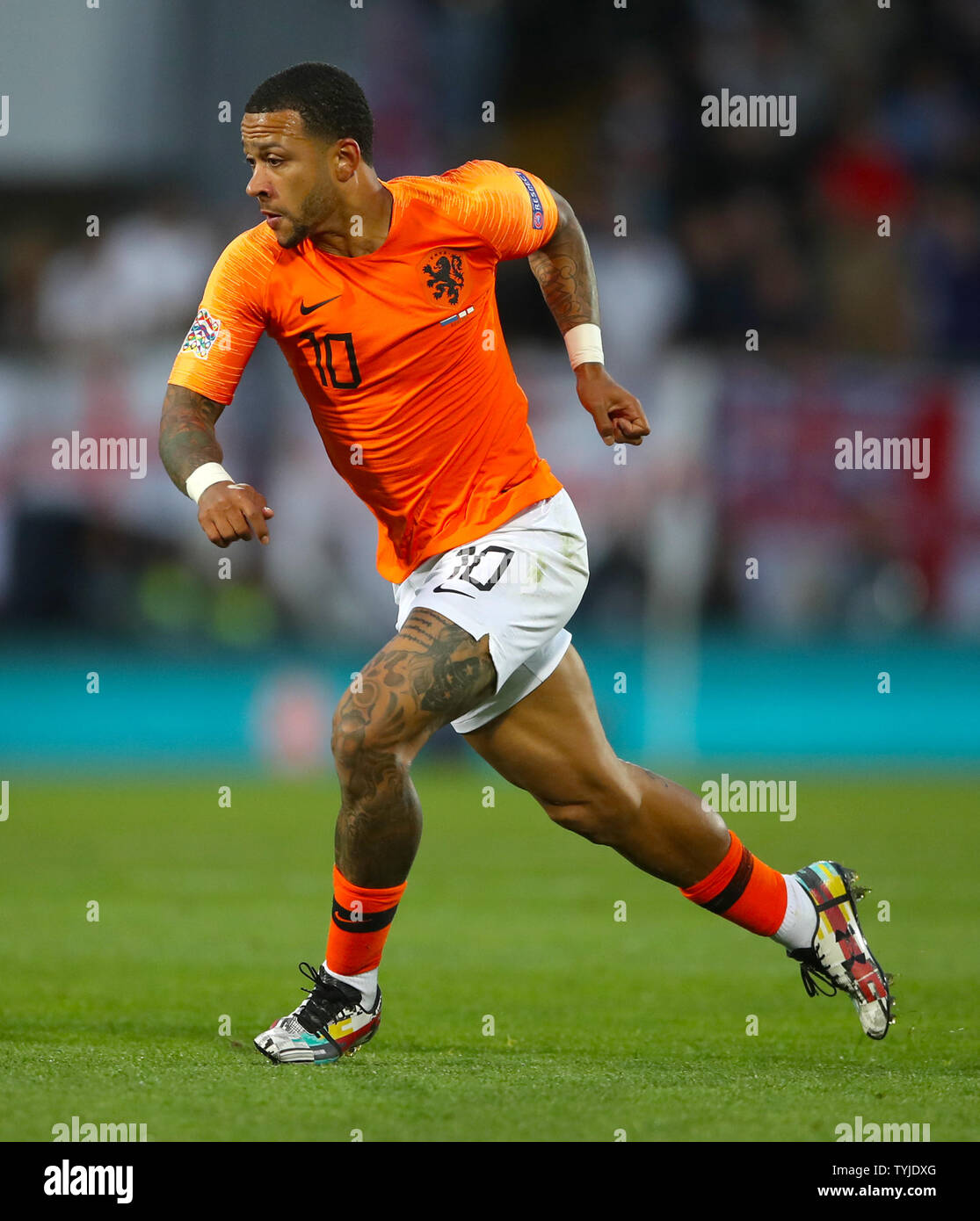 Netherlands' Memphis Depay Stock Photo - Alamy